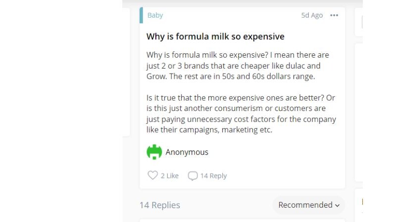 Why is formula milk so expensive?